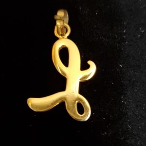 Jewelry | Gold Letter L | Poshmark